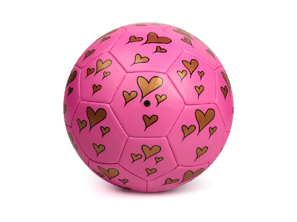 Heart soccer ball size 3 - Coinus